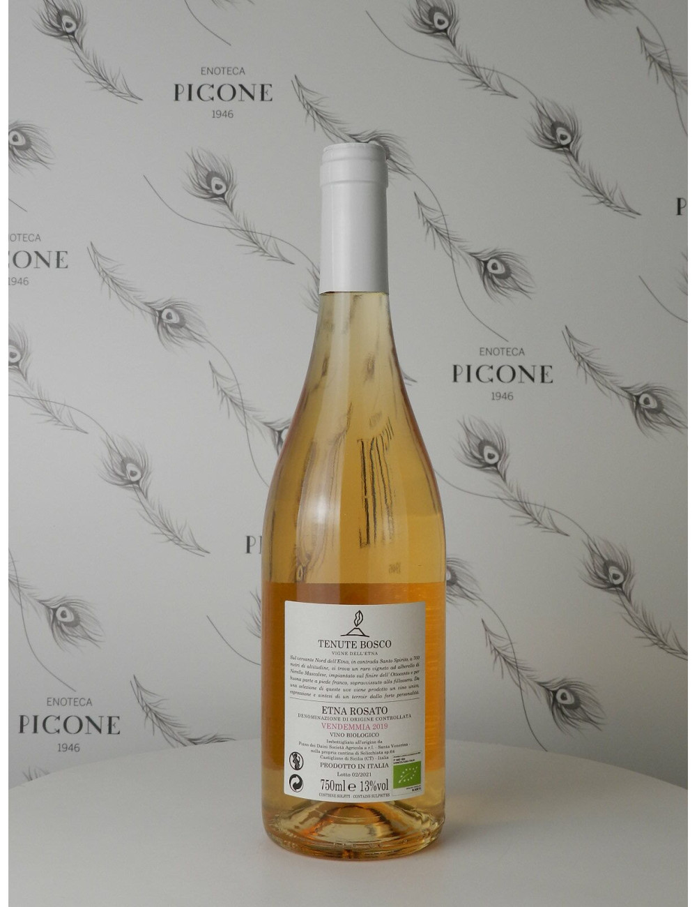 PIANO DEI DAINI ETNA ROSATO 2019 TENUTE BOSCO
